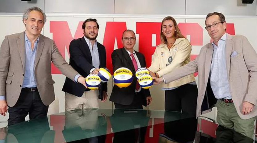La FMVB presenta en Marca el VW Beach Pro Tour de Madrid y la Nations ...