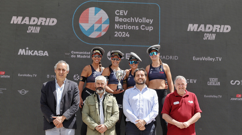 España estará en la fase final femenina de la CEV BeachVolley Nations Cup | Federación de Madrid ...